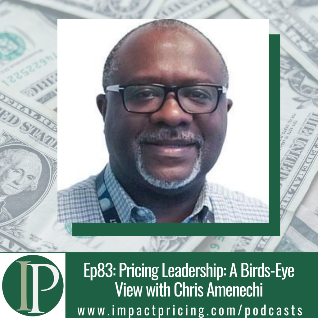 Ep83: Pricing Leadership: A Birds-Eye View with Chris Amenechi