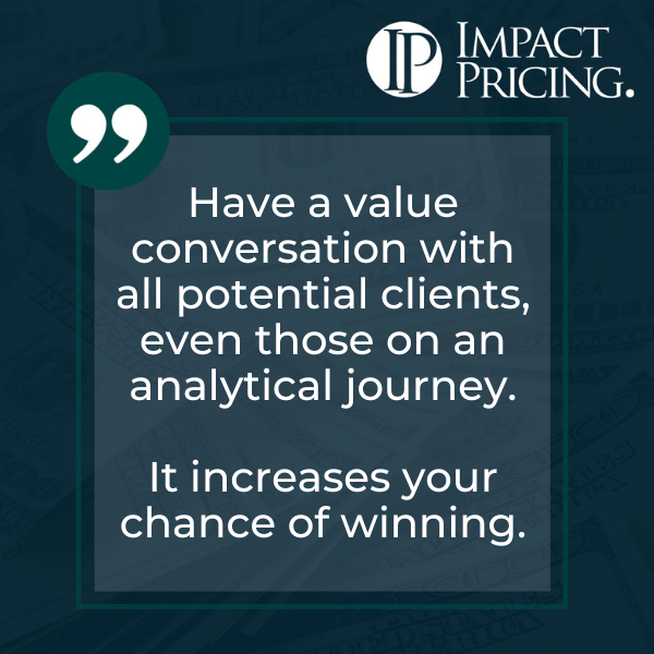 Pricing Table Topics: 6 of Clubs – Have Value Conversation with All ...